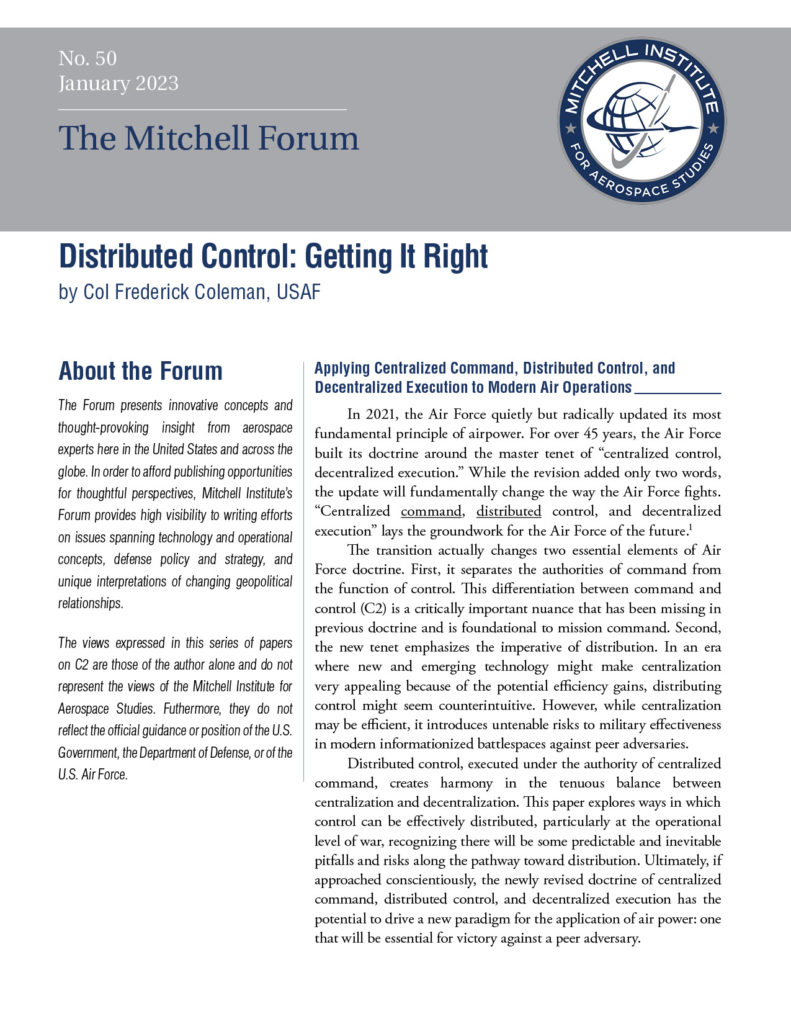 C2 Series: Clearing the Fog and Friction of Command and Control