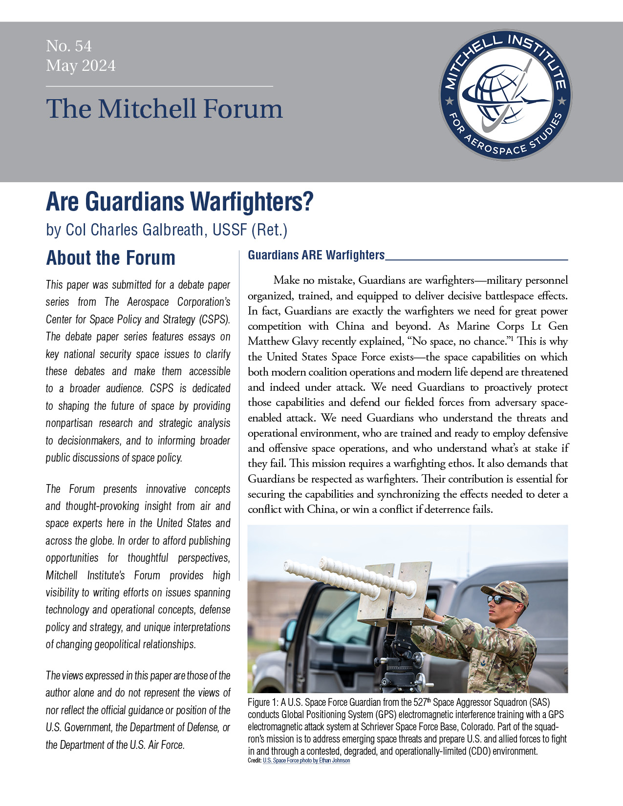 Are Guardians Warfighters?